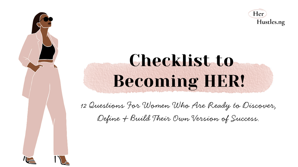 (Free) Her Starter Checklist - "12-Step Checklist to Help Ambitious ...