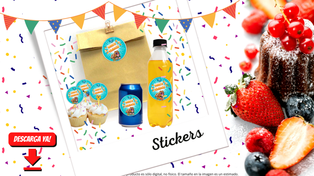 Stickers - Los compas * Imprime, corta y pega!*