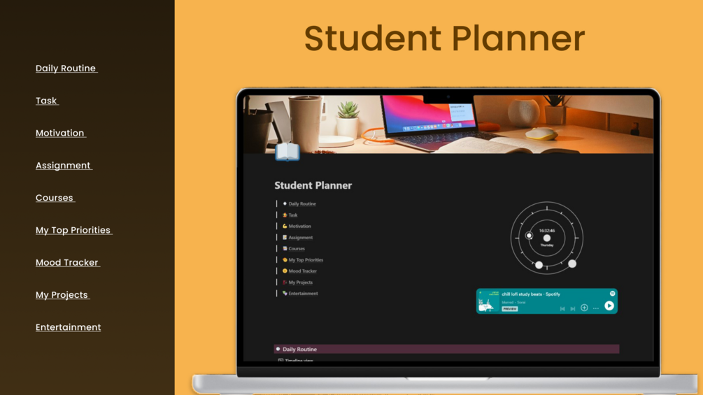 Student Planner | Notion Template