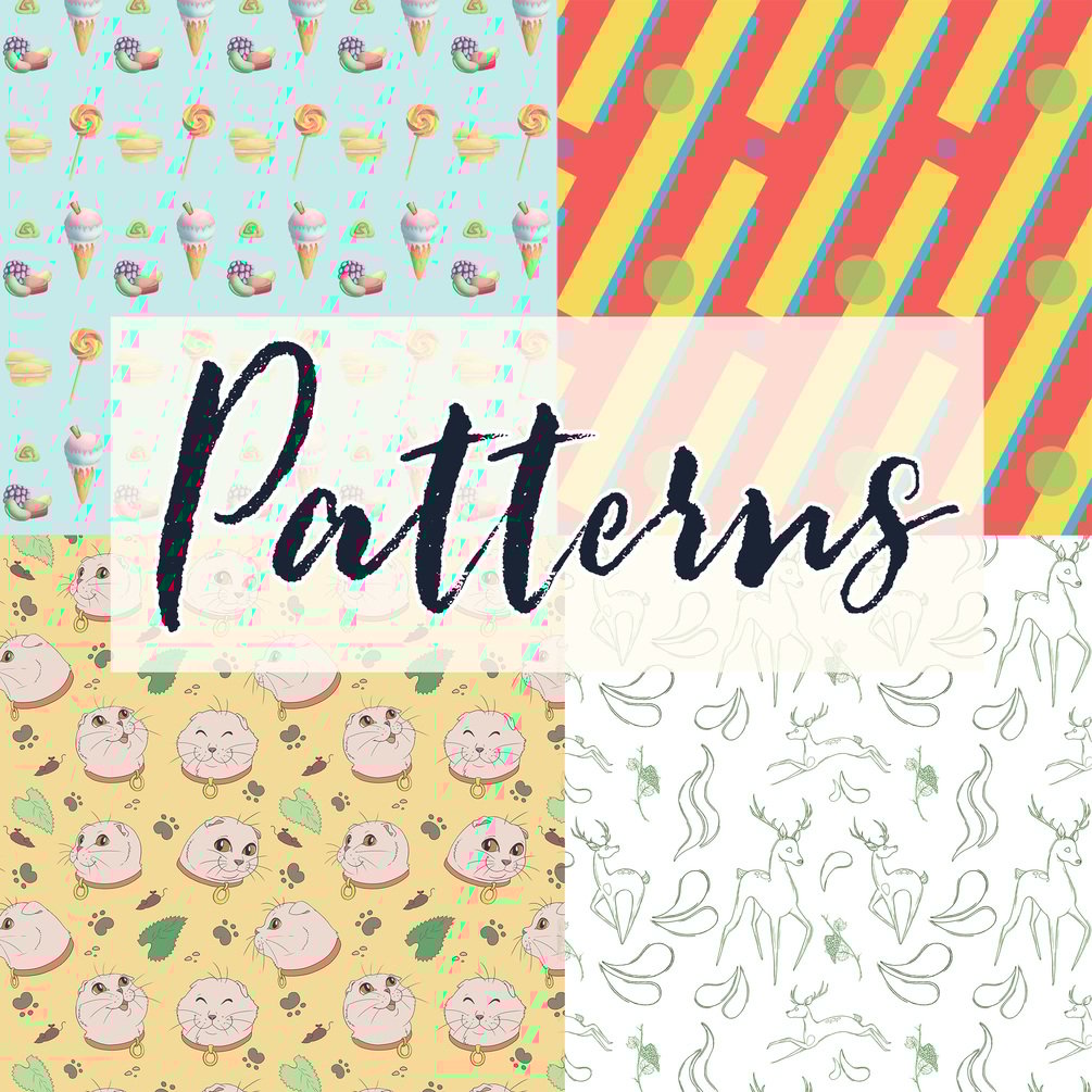4 Photoshop CS6 Patterns