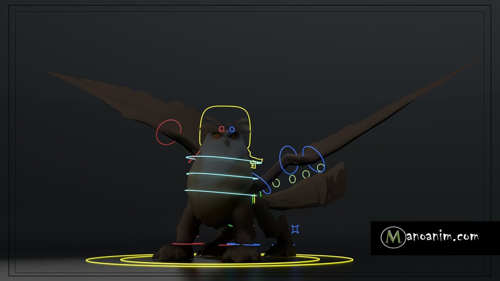 Game Rig Owl Beast