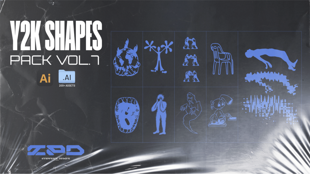 Y2K Shapes Pack Vol.7