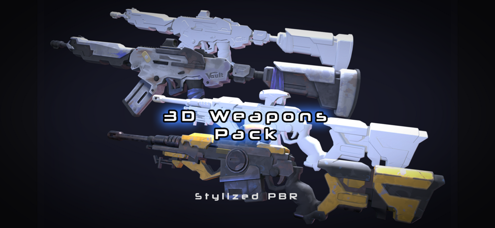 3D Weapons Pack
