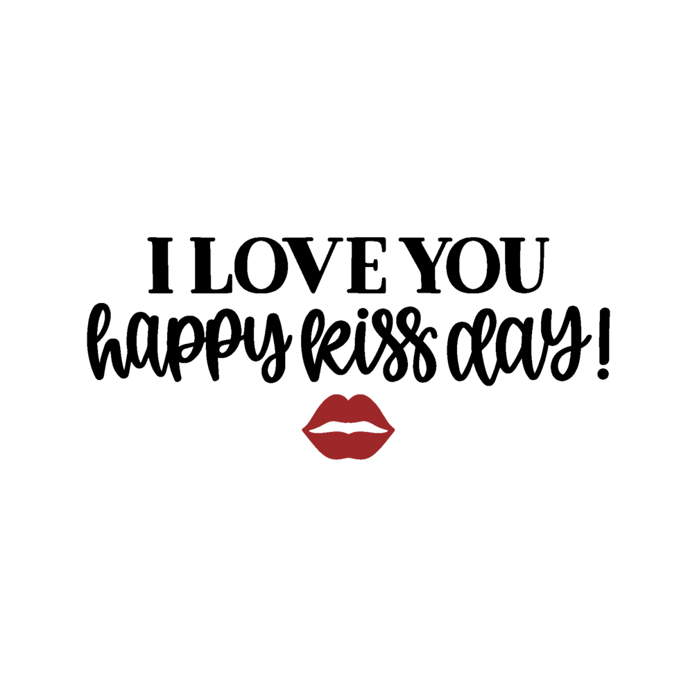 I Love You Happy Kiss Day