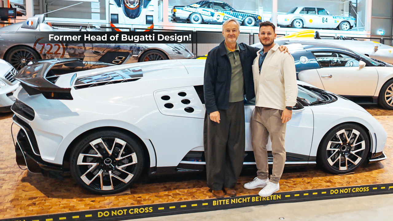 Exclusive Interview: Former Head of Bugatti Design - Achim Anscheidt! 🚗 - Berk Kaplan