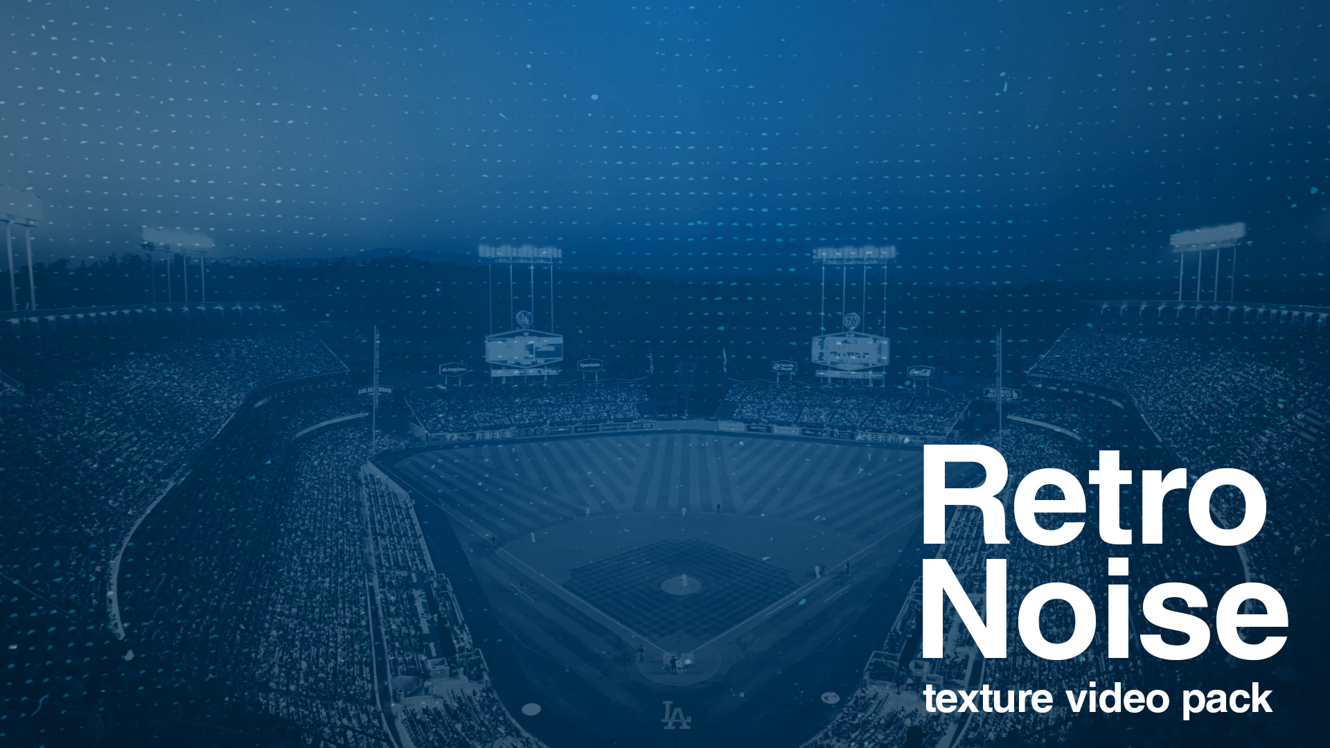 Free Retro Noise Video Texture - C.M. de la Vega