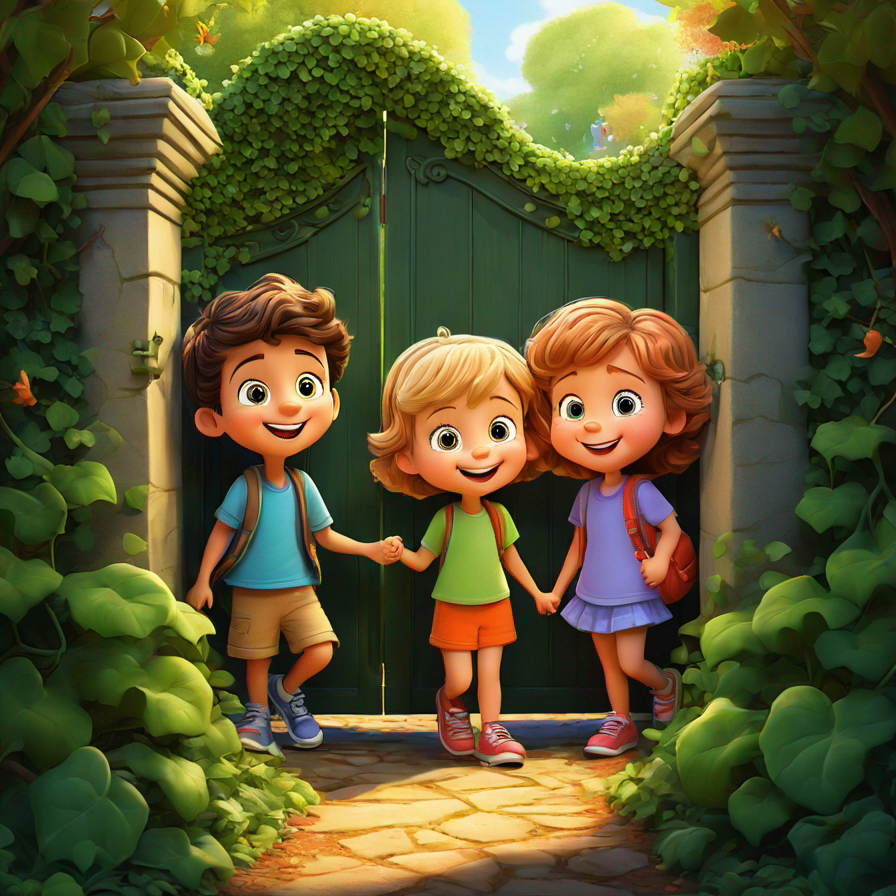 The Enchanted Garden - Story book for Kids