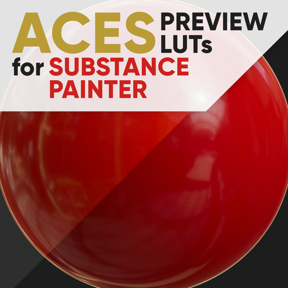 ACES Preview LUTs for Substance Painter