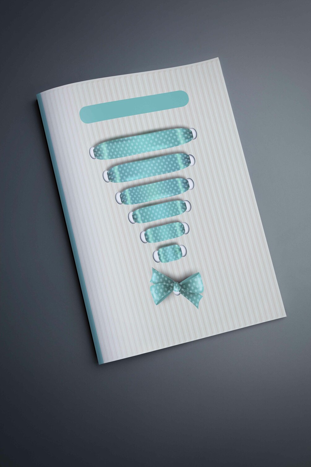 Textured Show Laces style Book Cover Digital Template for KDP including ...