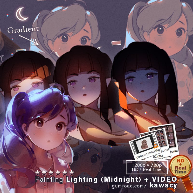Painting Lighting (Moonlight)