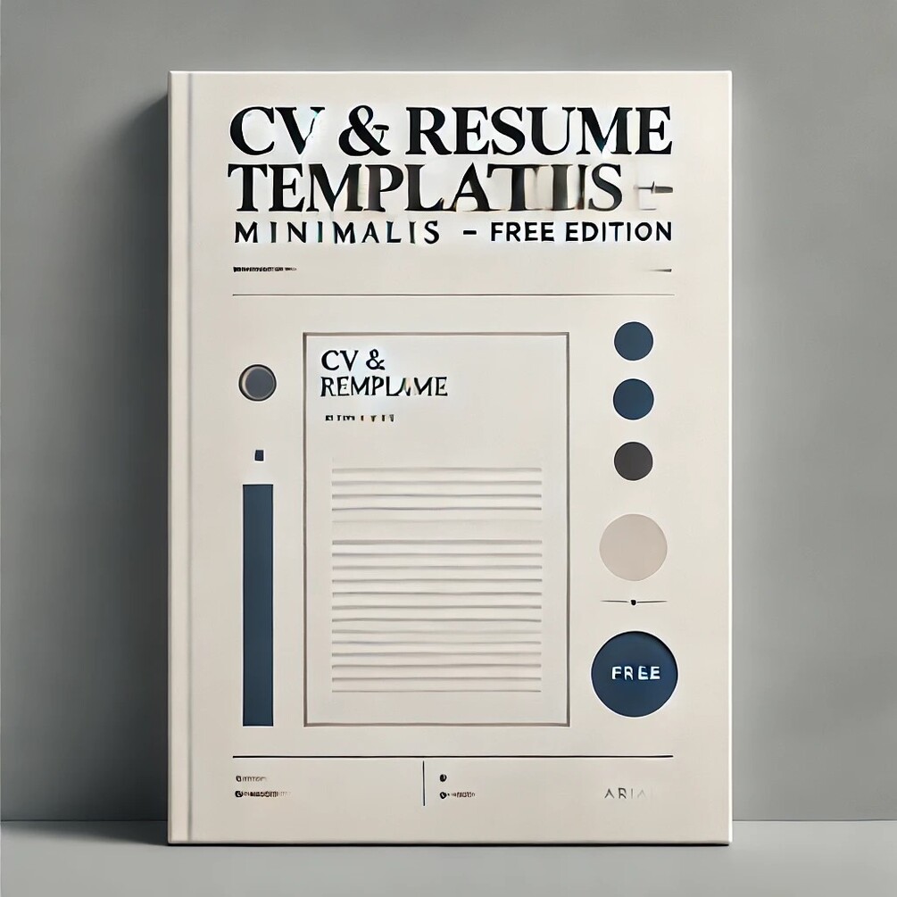 Stand Out & Get Hired: Free Minimalist CV & Resume Template