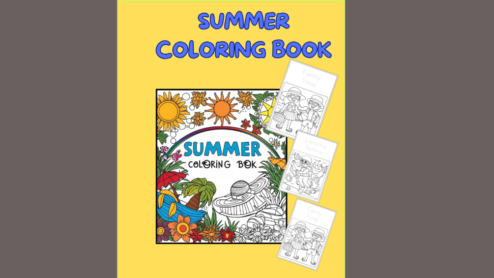 ☀️ Summer Fun Coloring Book