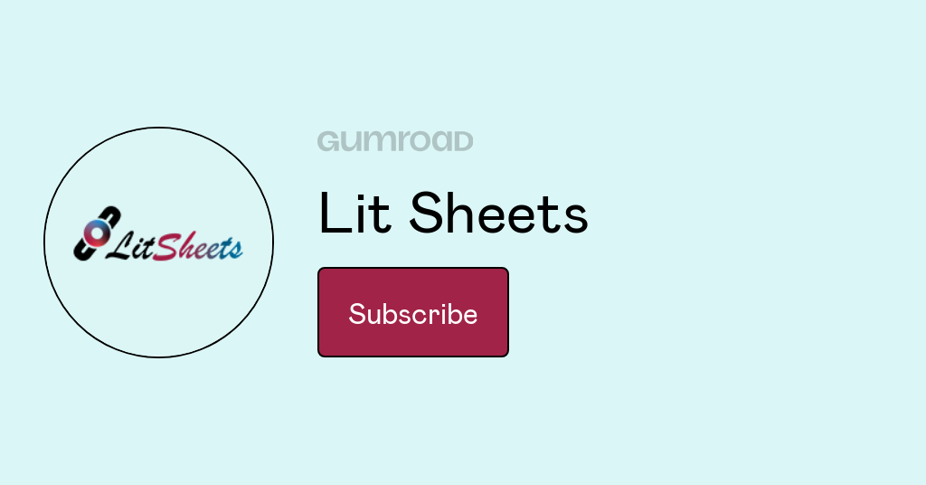 Lit Sheets