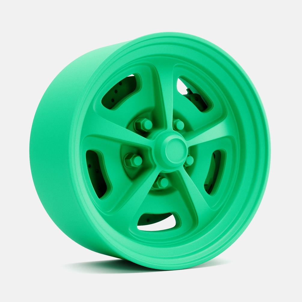 1/24 Scale, 15x7 Magnum 500 Wheel and Brake