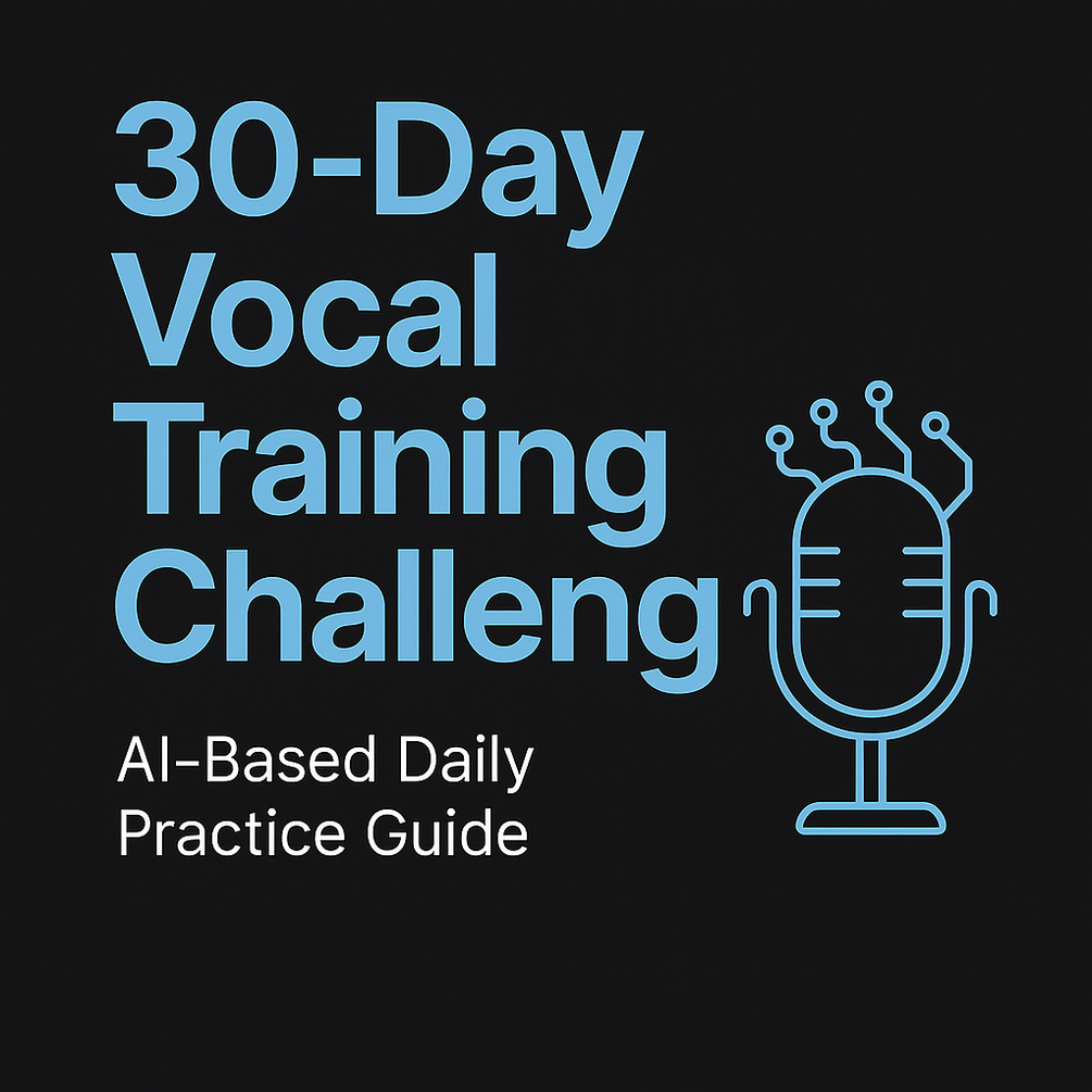 30-Day Vocal Training Challenge – AI-Based Daily Practice Guide