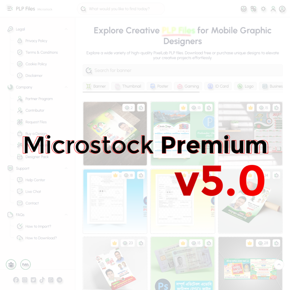 Microstock Premium (Blogger Template)