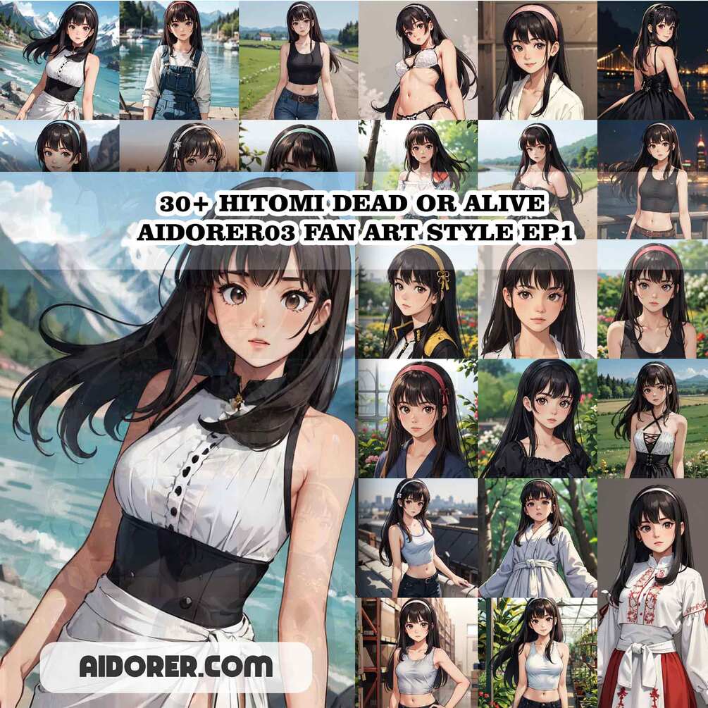 30+ HITOMI DEAD OR ALIVE AIDORER03 FAN ART STYLE EP1