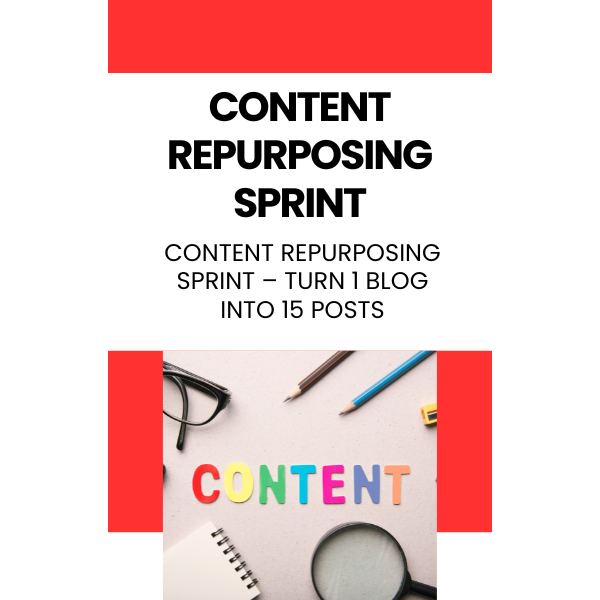 Content Repurposing Sprint — 15 Posts in 24H [3 Spots Left]
