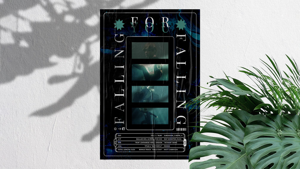 Poster with Taehyung (run era)