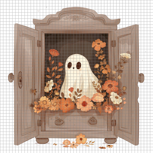 Swift Procurement: Cartoonish ghost, Spooky, Ghostie, Ghosty Sticker ...