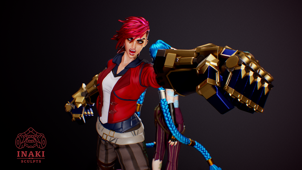Vi & Jinx - League of Legends: Arcane