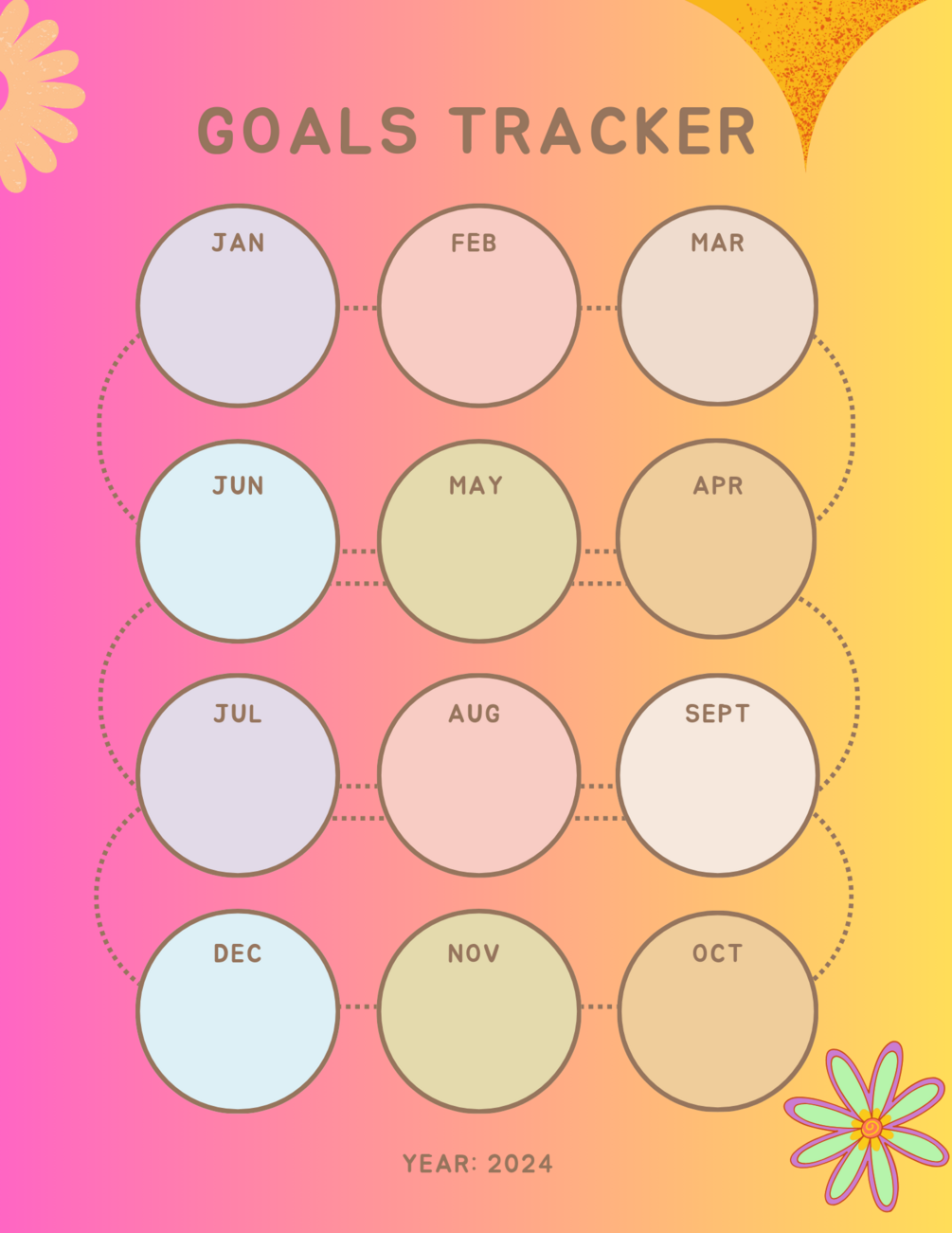 Goal Tracker for 2024!