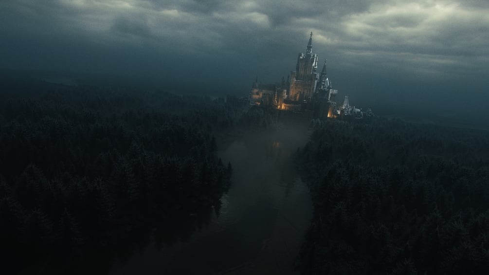 Dark Academia Castle - (.blend) Project Files