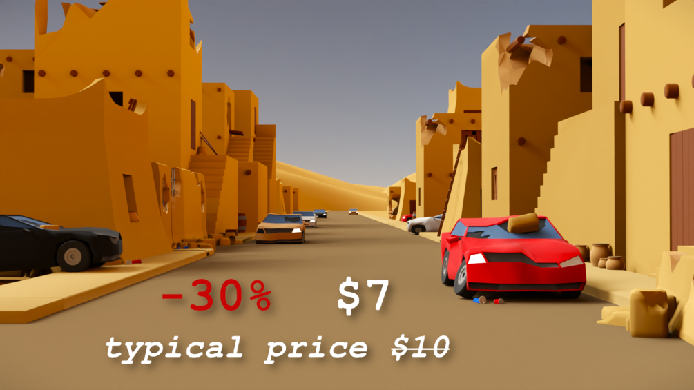 MiddleEast Asset Pack | Low Poly - Game Ready