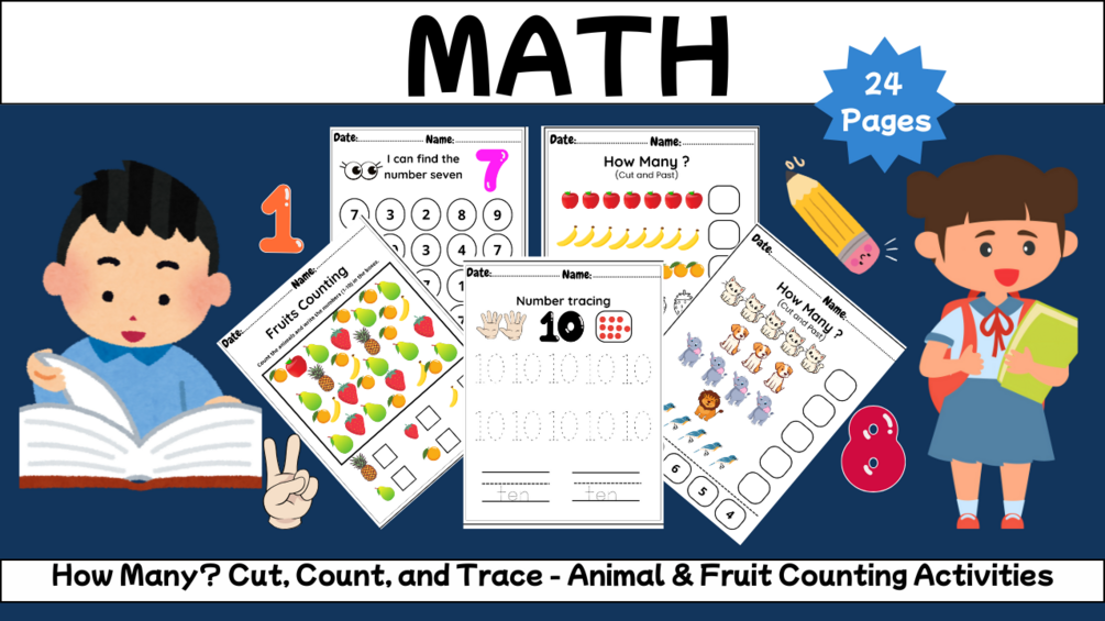Premium Math Worksheets Collection