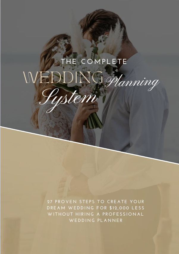 The complete wedding planning system