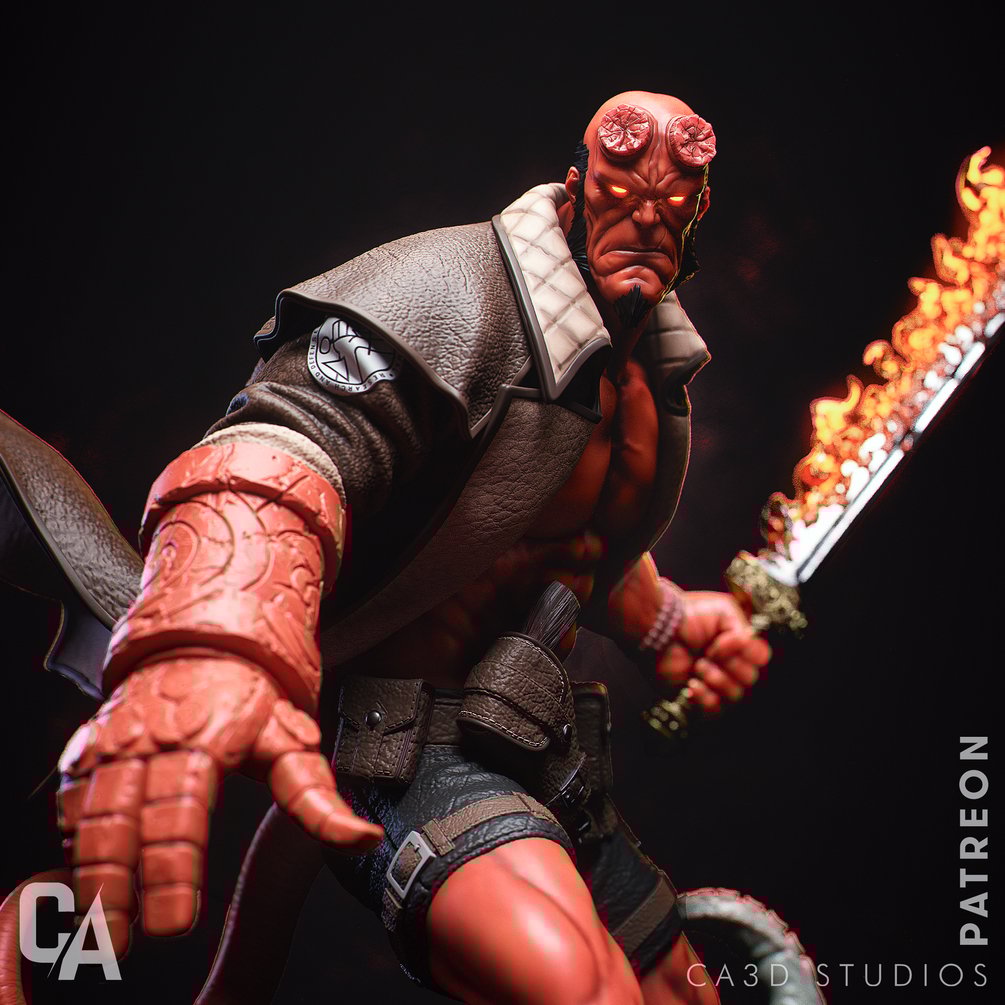 Hellboy 3D Print