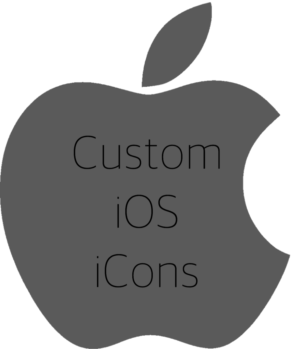 Custom iOS iCons