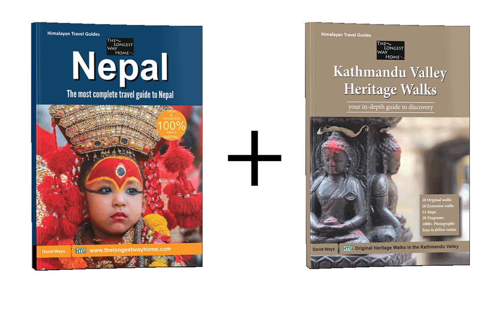 Nepal Guidebook & Kathmandu Valley Heritage Walks (print editions)