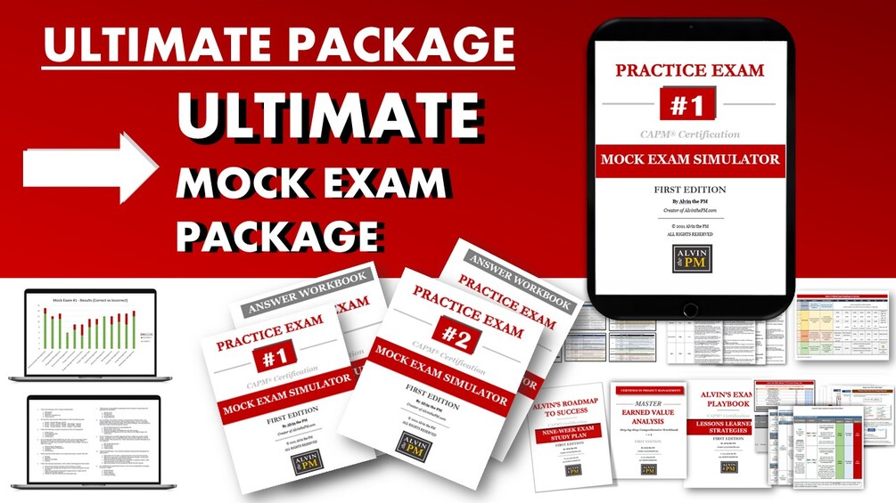 Alvin the PM's ULTIMATE CAPM Exam Simulator Package