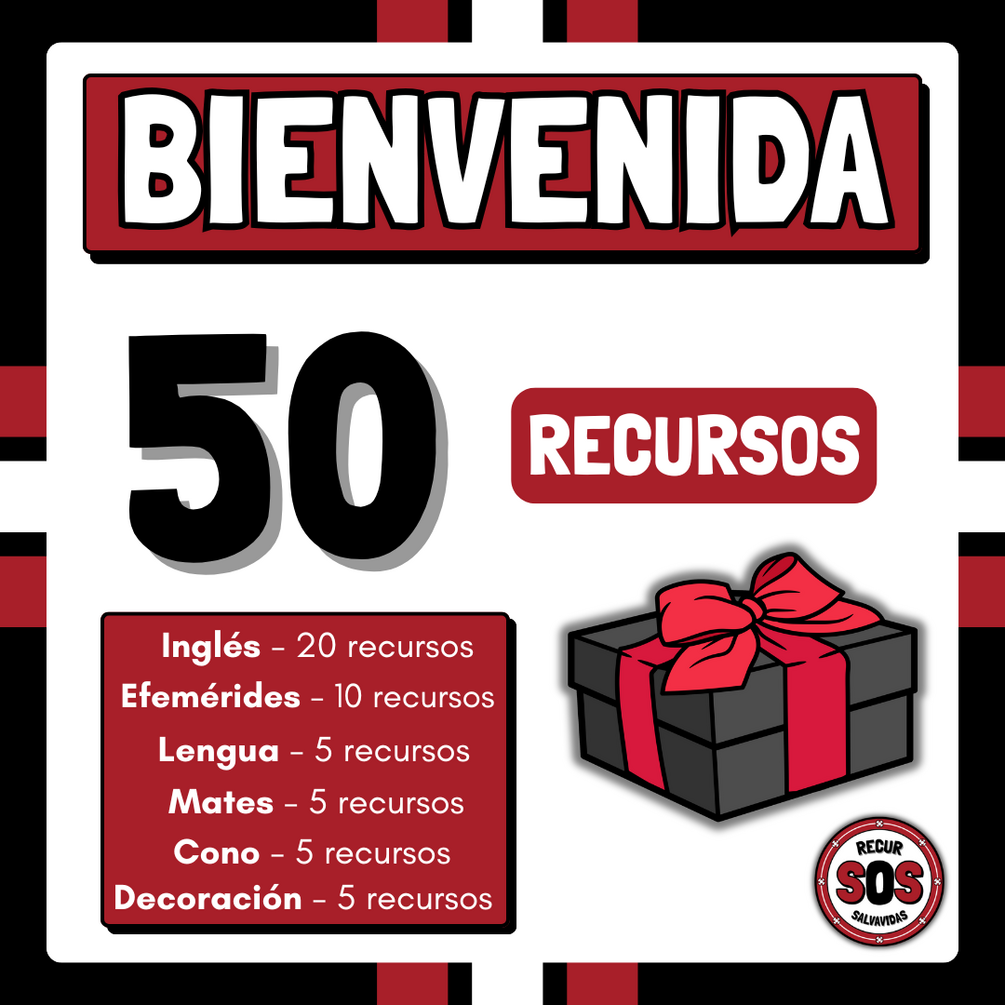 MEGA PACK 50 RECURSOS (BIENVENIDA)
