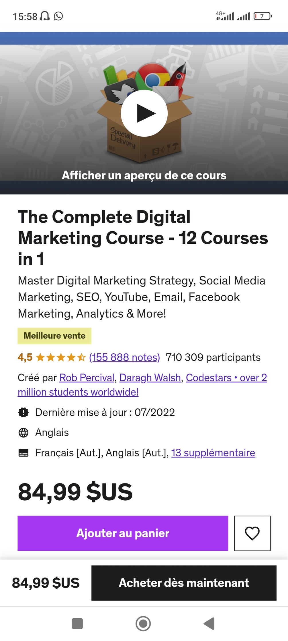 All in one Complete digital marketing paid course by Daragh Walsh