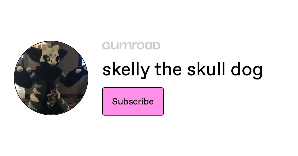 skelly the skull dog