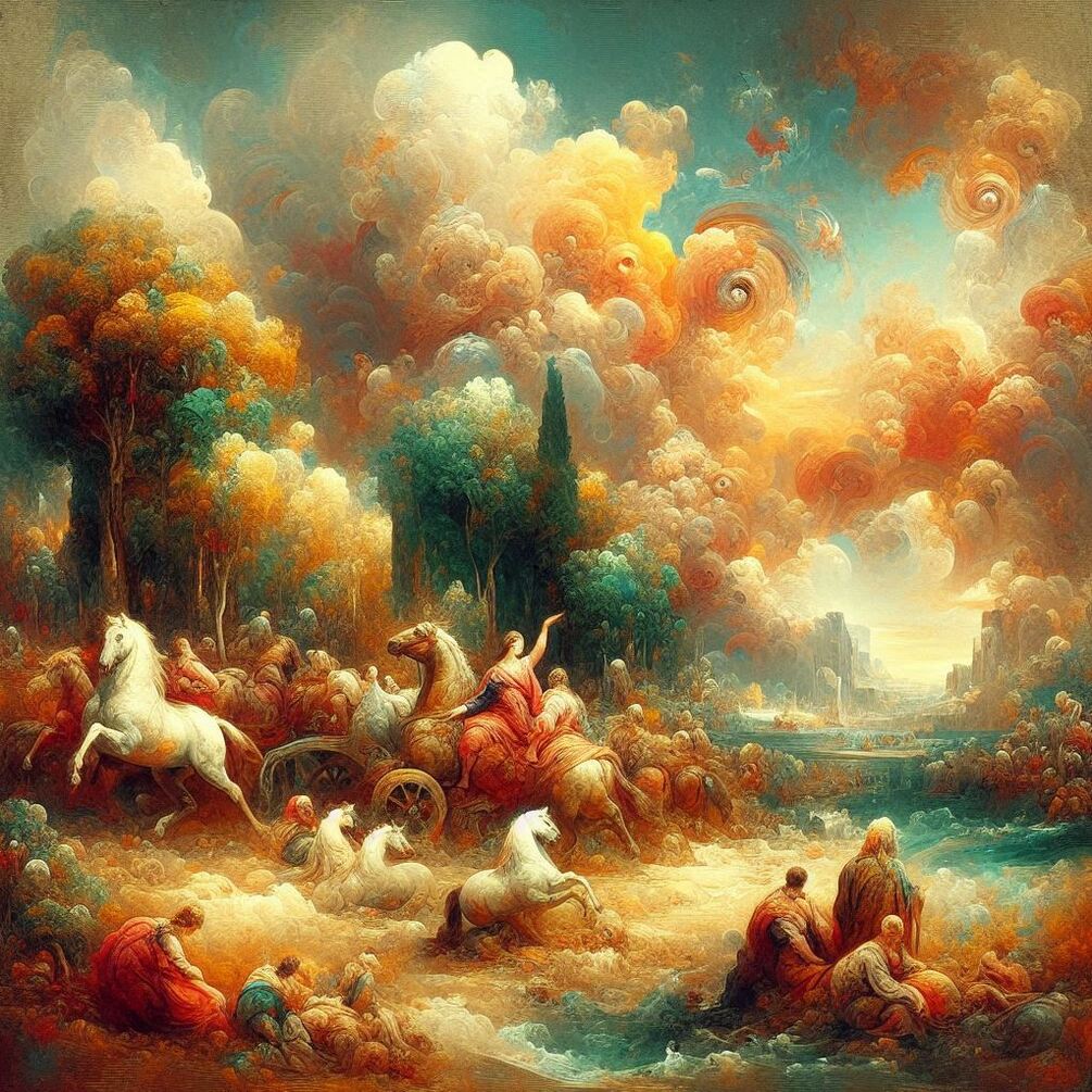 Neo-Classic Fusion: A Timeless Journey Through Art