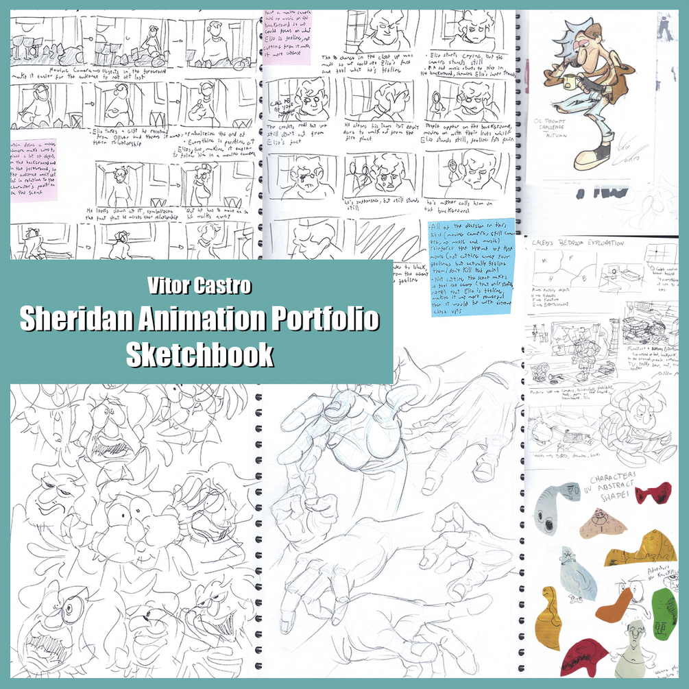 Sheridan Animation Portfolio Sketchbook