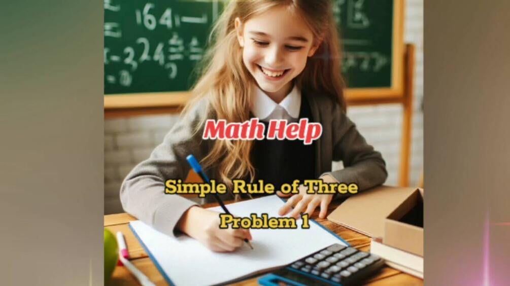 Math Help - Simple Rule of Three - Problem 1