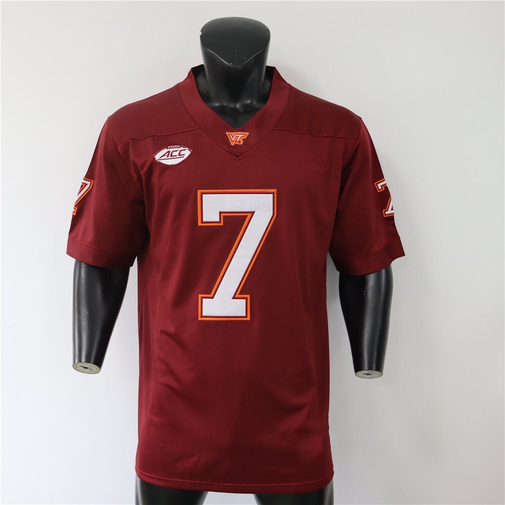 Michael Vick Virginia Tech Hokies Maroon Jersey