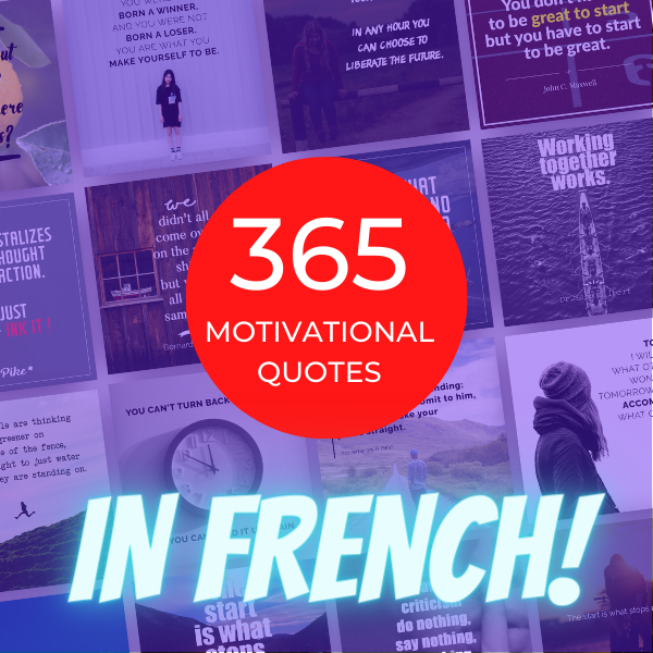 365 Motivational Quotes For your Social Media Profile + French & FACTS ...
