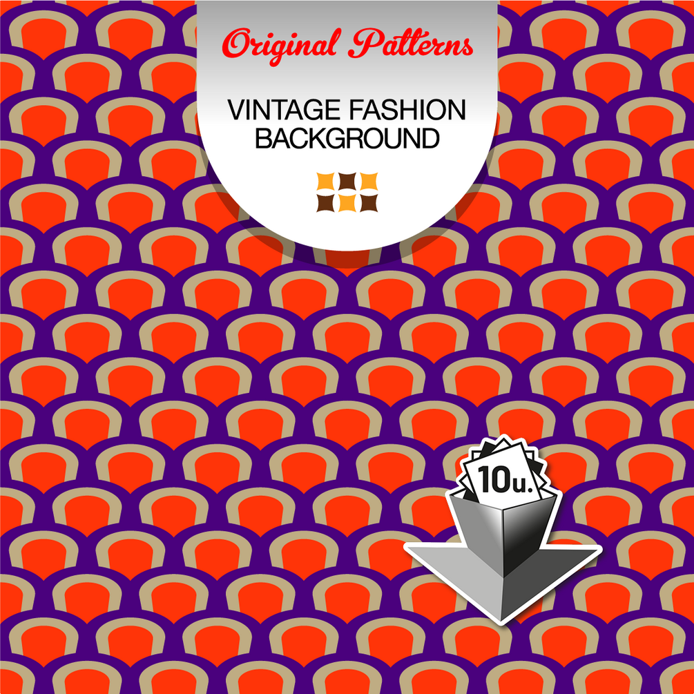 Vintage Fashion Patterns (PNG) – 10 High-Resolution Digital Designs for ...