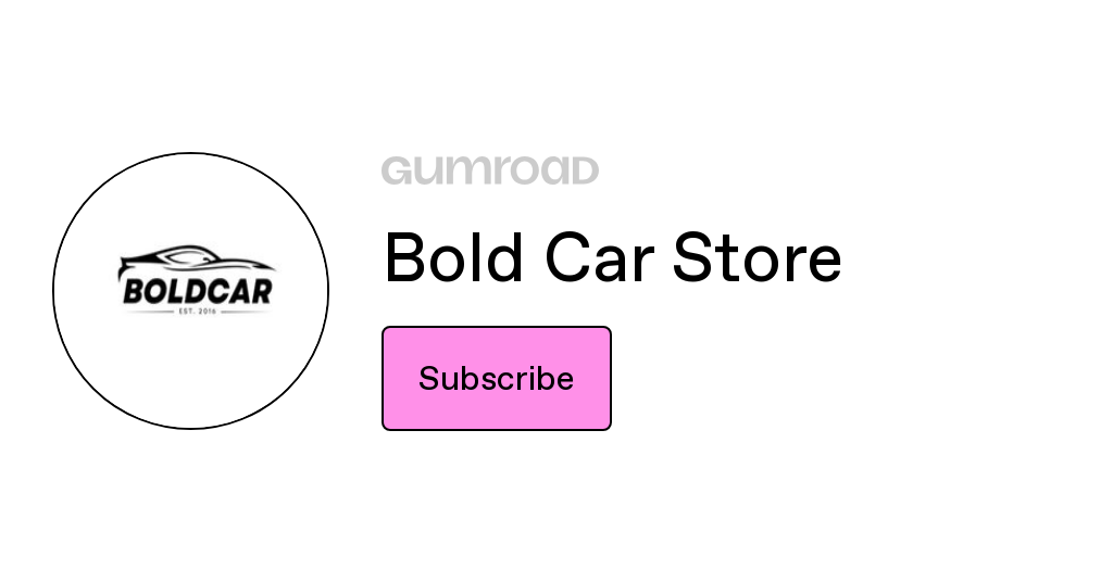 Bold Car Store