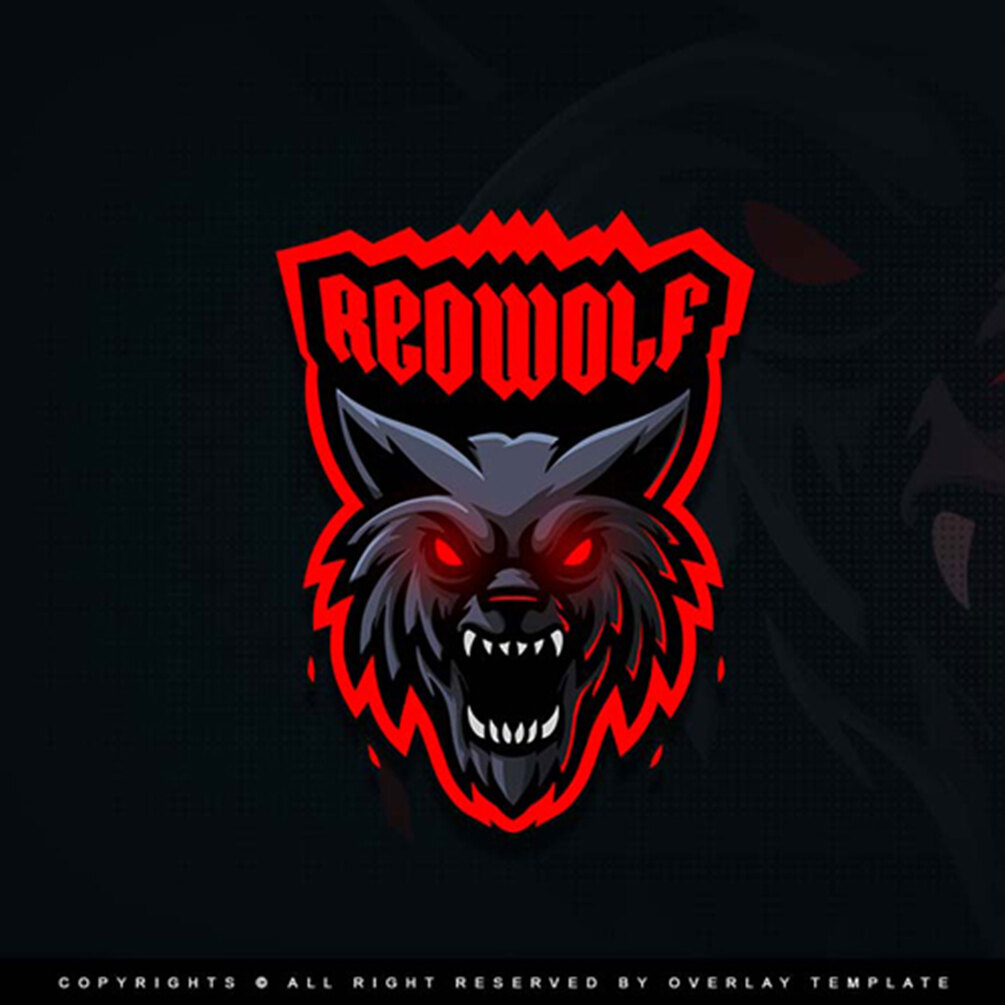 Redwolf – Esport Logo