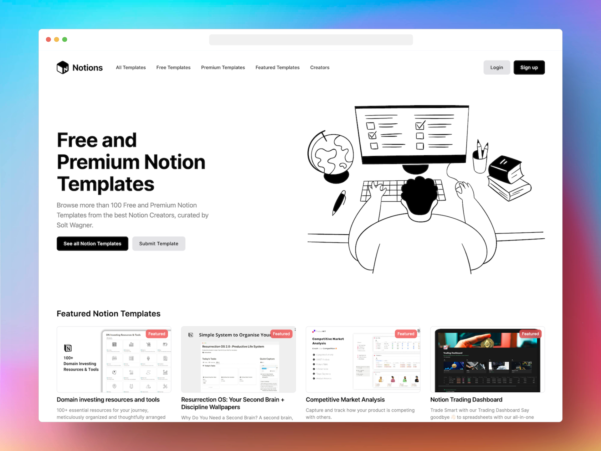 Free Notion Templates 🎉 - Solt Wagner