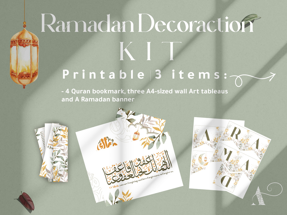 Ramadan decoration kit