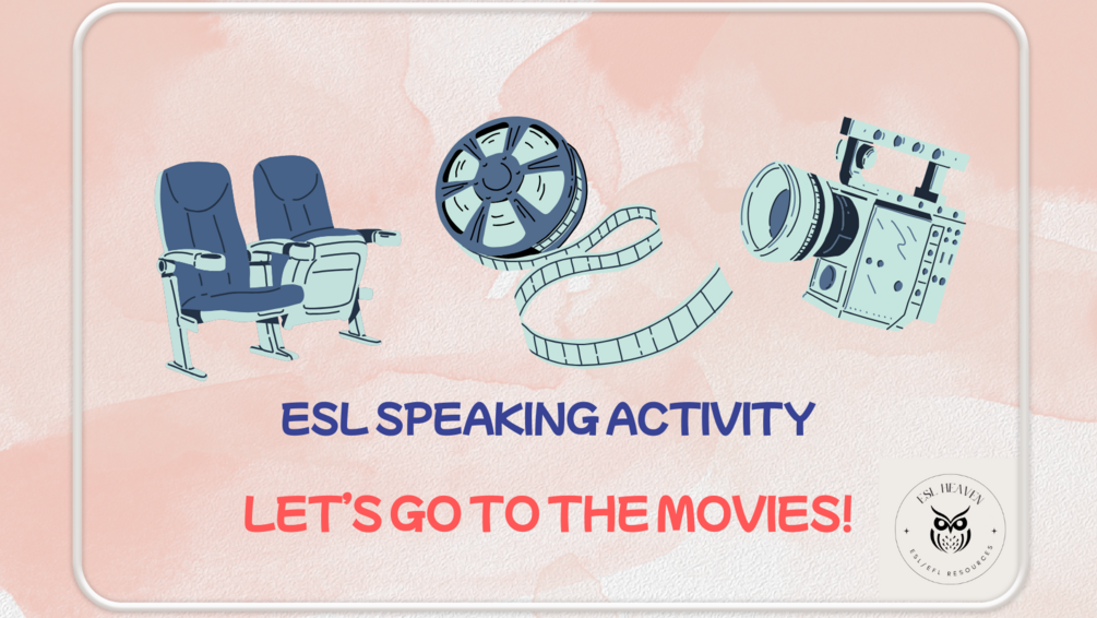 ESL LESSON: TALKING ABOUT THE MOVIES SLIDES -PPT PRESENTATION