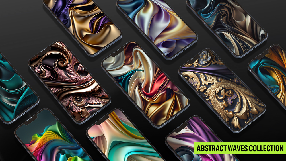 Abstract Waves / Wallpaper Collection