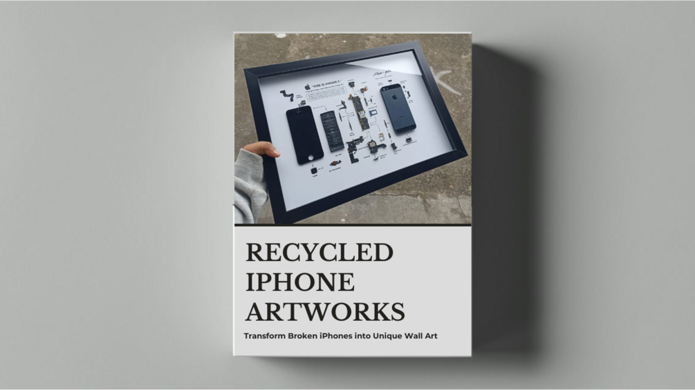 Recycled iPhone Artworks - Free Guide